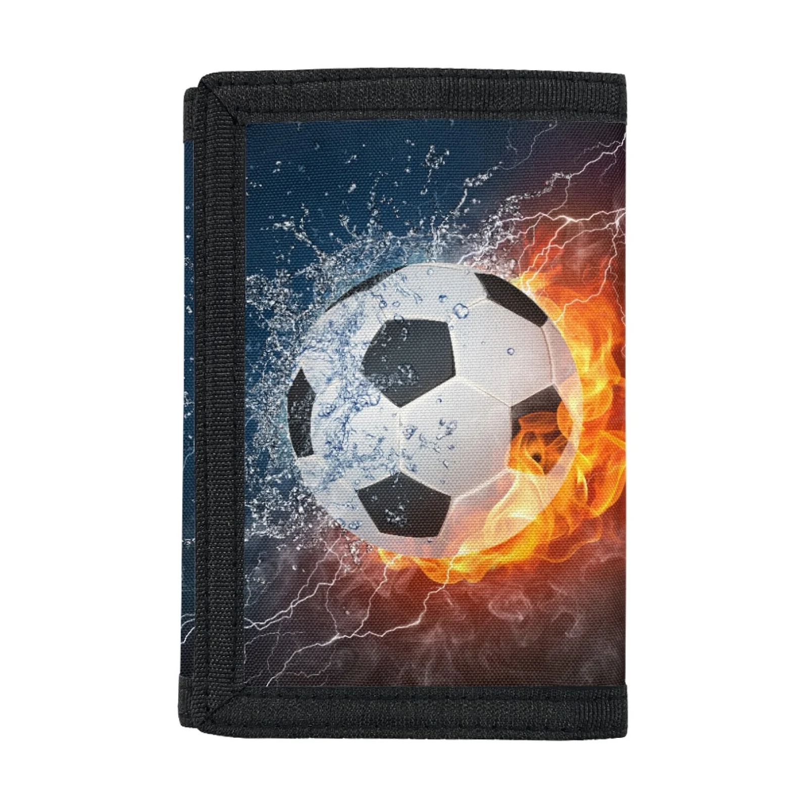 Soccer-Football-Print-Kids-Wallet-For-Boys-Girls-Ages-4-18-Youth ...