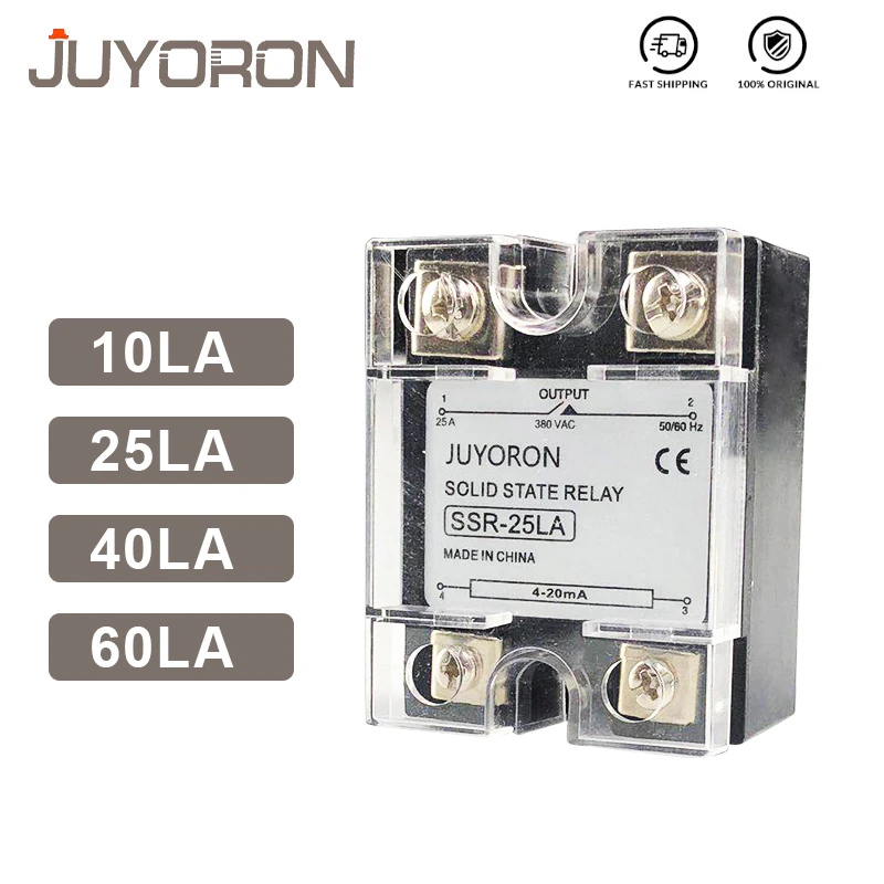 10A 25A 40A 60A LA Single Phase Linear Proportional Controller Input 0 ...