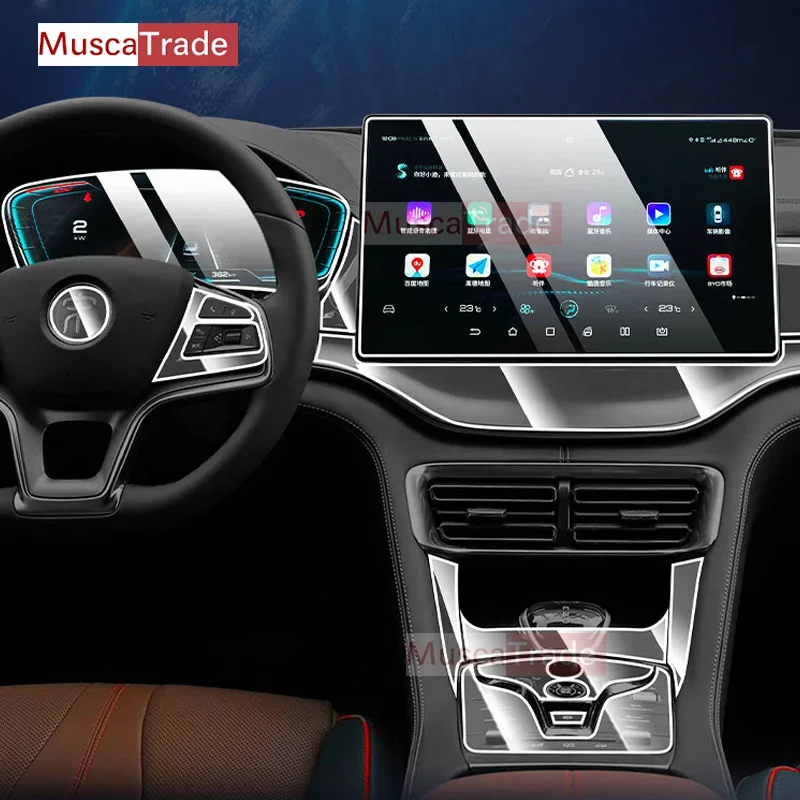 For-20-22-BYD-Song-Plus-Interior-Film-Dmi-Ev-Control-Navigation ...