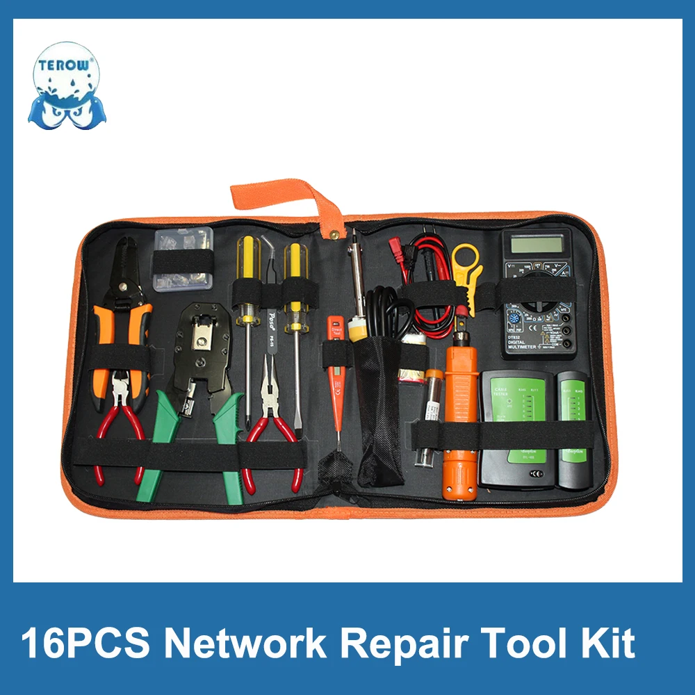 Rede-port-til-Repair-Tool-Kit-Alicate-de-cabo-Tester-Sets-Wire-Stripper ...