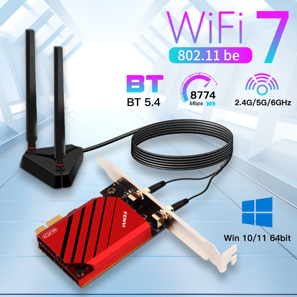 FENVI-WI-FI-7-BE200-PCIE-WiFi-Adapter-Tri-Band-8800Mbps-Bluetooth-5-4 ...
