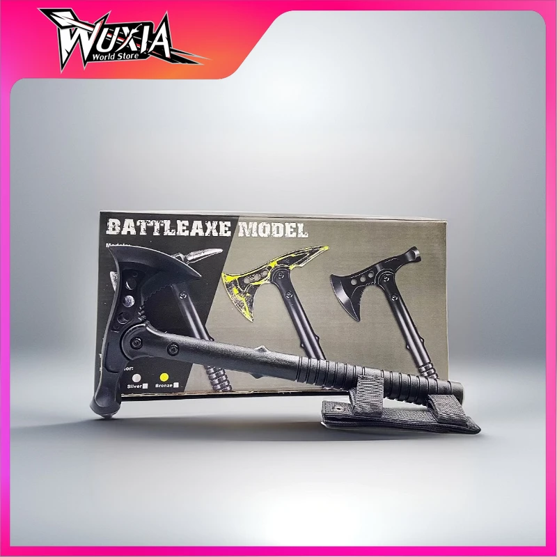 37cm-Simulation-Axe-rubber-knife-training-axe-Game-prop-model-Weapon ...