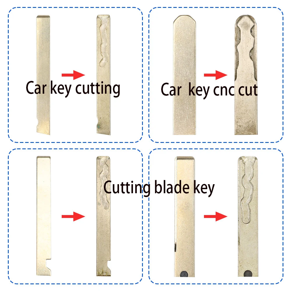 Zz High-Precision CNC Key Blade Cutting with Photo Scan Recognition ...