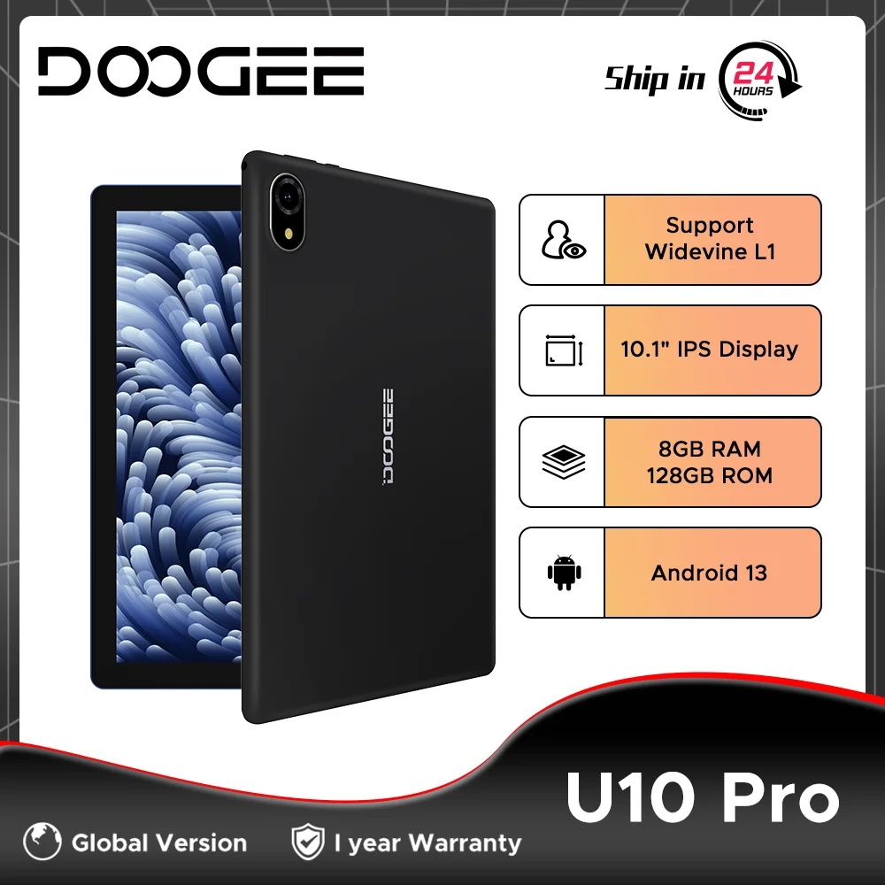 DOOGEE-10-1-U10-Pro-Tablet-IPS-Screen-20GB-8-12-128GB-Widevine-L1-WiFi6 ...