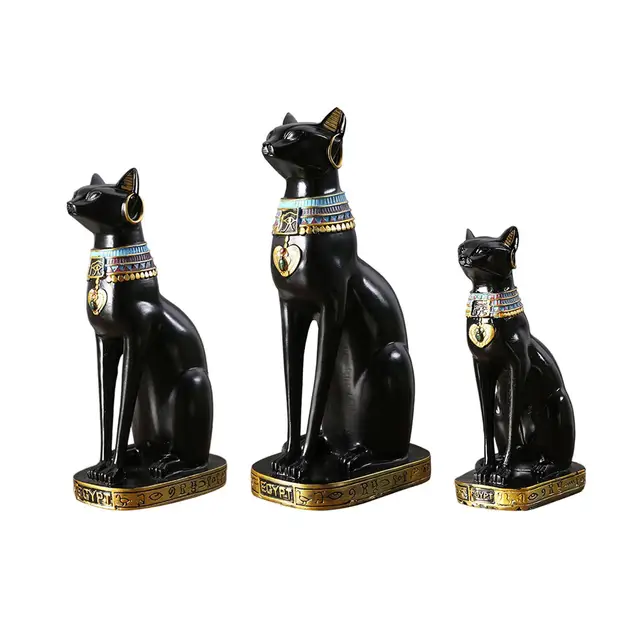 Dea Egizia Bastet Gatto Statuetta Di Un Gatto, Sacro Alla Dea Bastet