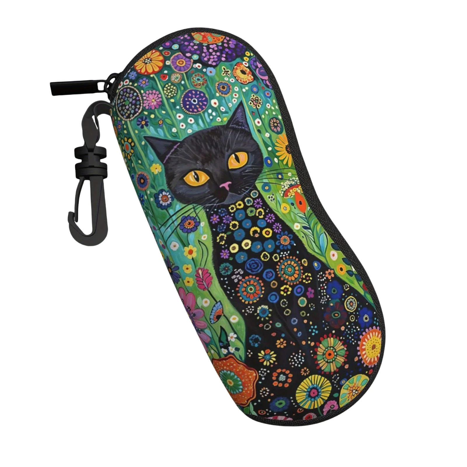 Pu Leather Sunglasses Case Portable Zipper Eyewear Case Glasses Storage ...
