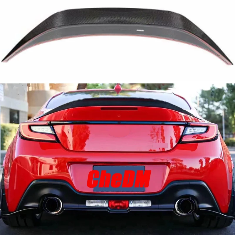 For-New-Toyota-GR86-Subaru-BRZ-100-Real-Carbon-Fiber-Highquality-Rear ...