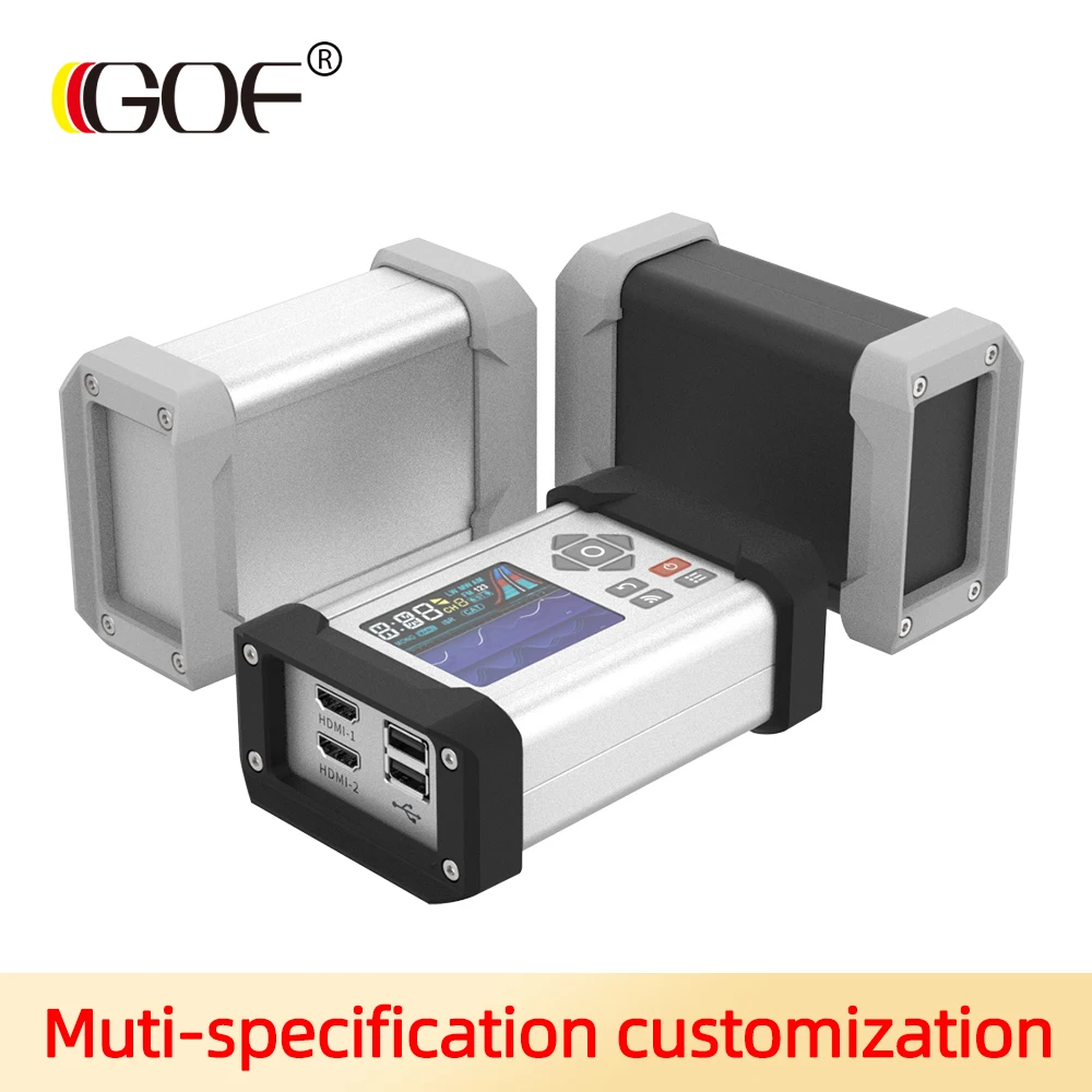 Extruded-Housing-With-Plastic-Panel-Diy-Battery-Pack-Electronic-Project ...