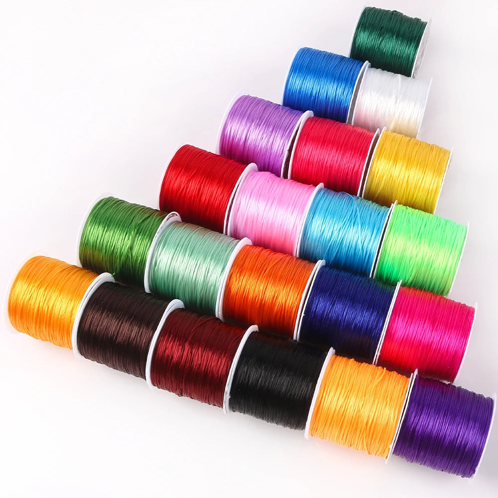 10m-40m-Strong-Elastic-Beading-Cord-Nylon-Rubber-Stretchy-Cord-Rope ...
