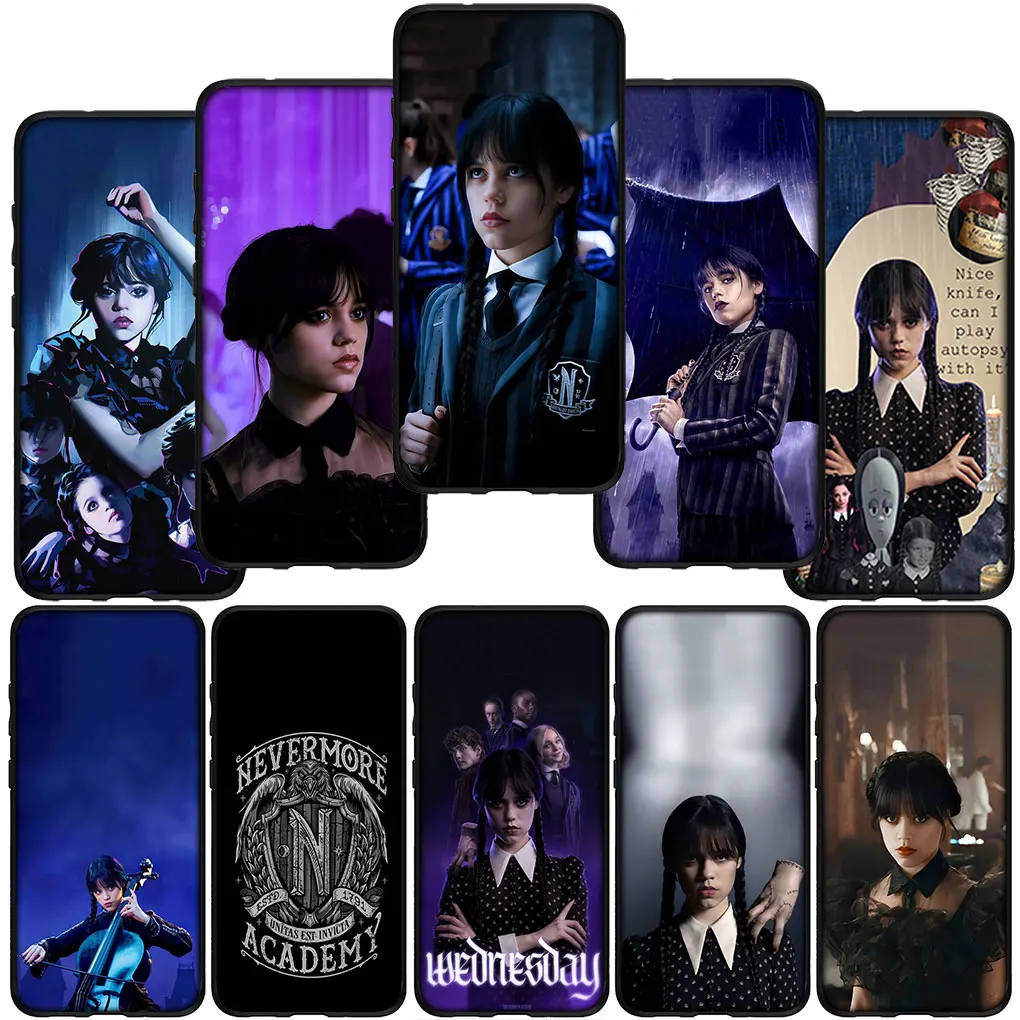 Coque de téléphone portable Jcannelle Ortega mercredi Addams, étui pour ...