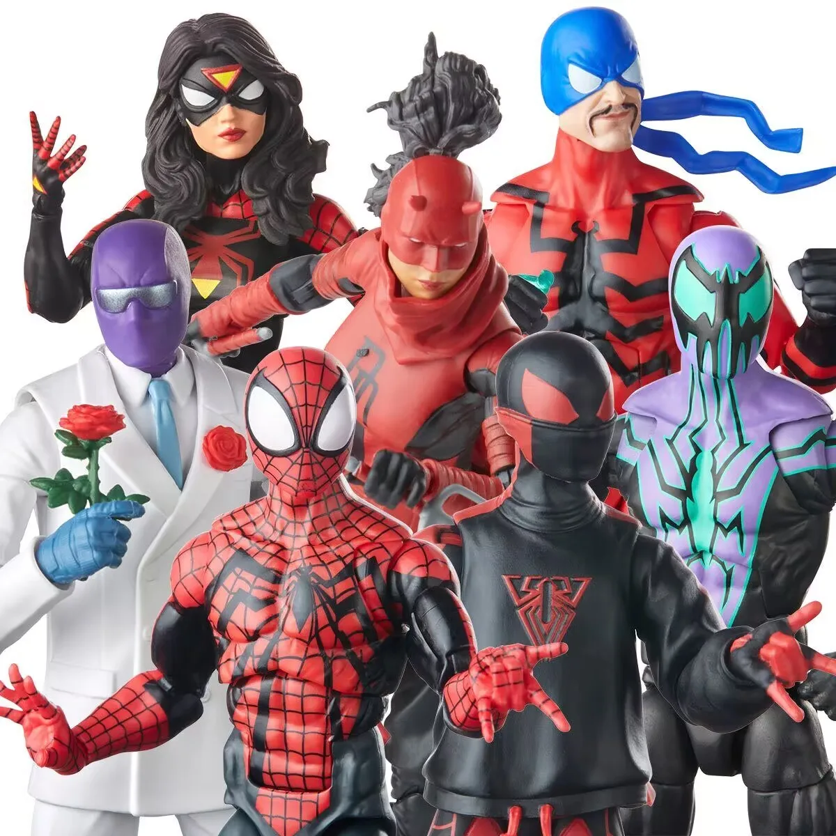 Marvel-Legends-Retro-SpiderMan-Ben-Reilly-Chasm-Tarantula-Miles-Morales ...