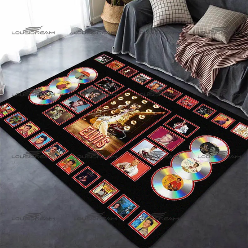 The-King-Elvispresley-Decorative-Rug-Disc-Art-Poster-Pattern-Carpet-Can ...