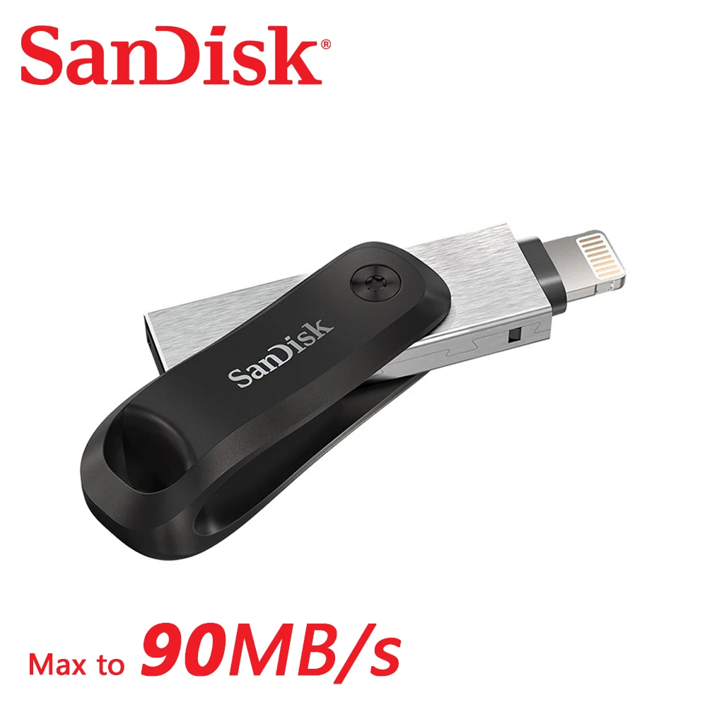 SanDisk-256GB-iXpand-Flash-Drive-Go-SDIX60N-128GB-PenDrive-USB3-0-Disk ...