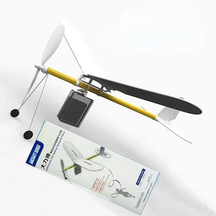 New-Rubber-powered-aircraft-creative-load-aircraft-DIY-assembly-model ...