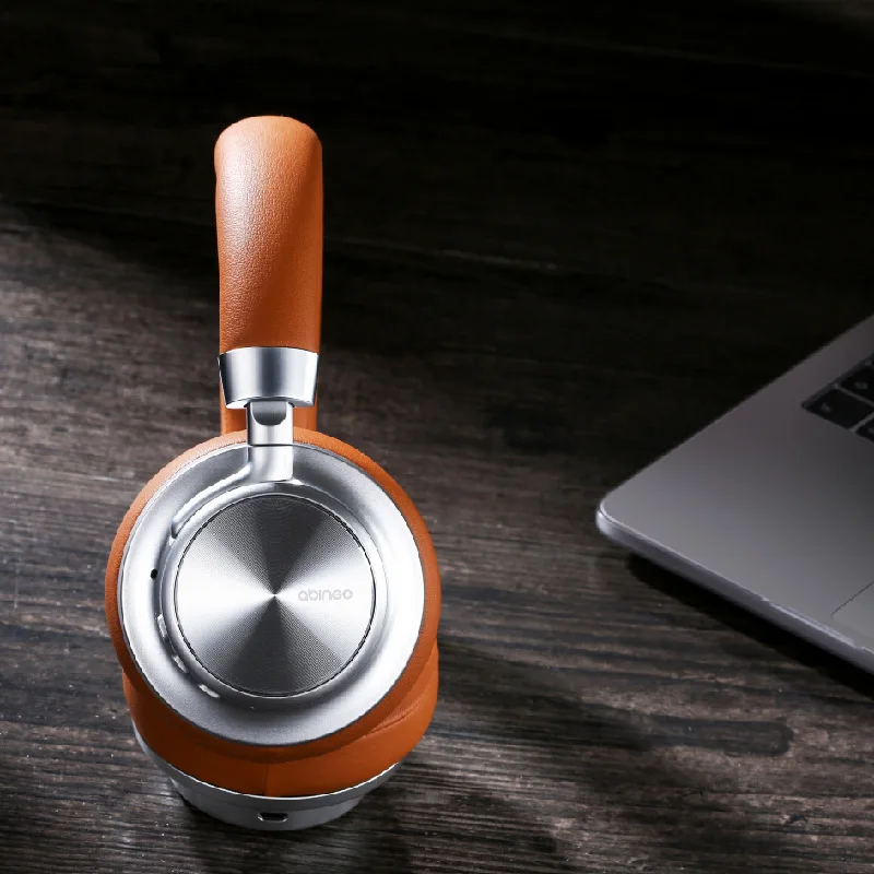 Casque avec microphone,Écouteurs Bluetooth pour PC portable,casque d ...