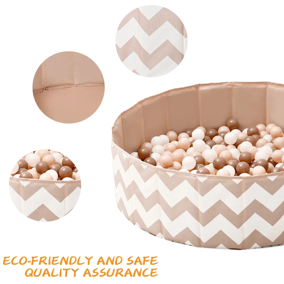 No Inflate Ball Pool Indoor Ball Pit | Portable Children Ball Pool ...