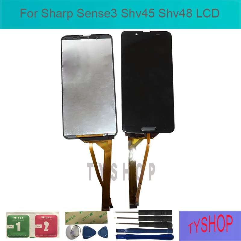 For-Sharp-Sense3-Shv45-Shv48-LCD-Display-Touch-Screen-With-Flame ...
