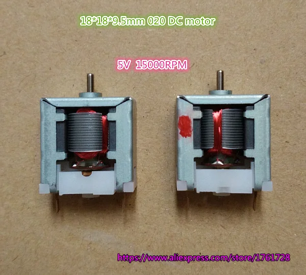 10pcs-lot-Brand-new-020-Micro-DC-motor-18-18-9-5mm-5V-18000RPM-high ...