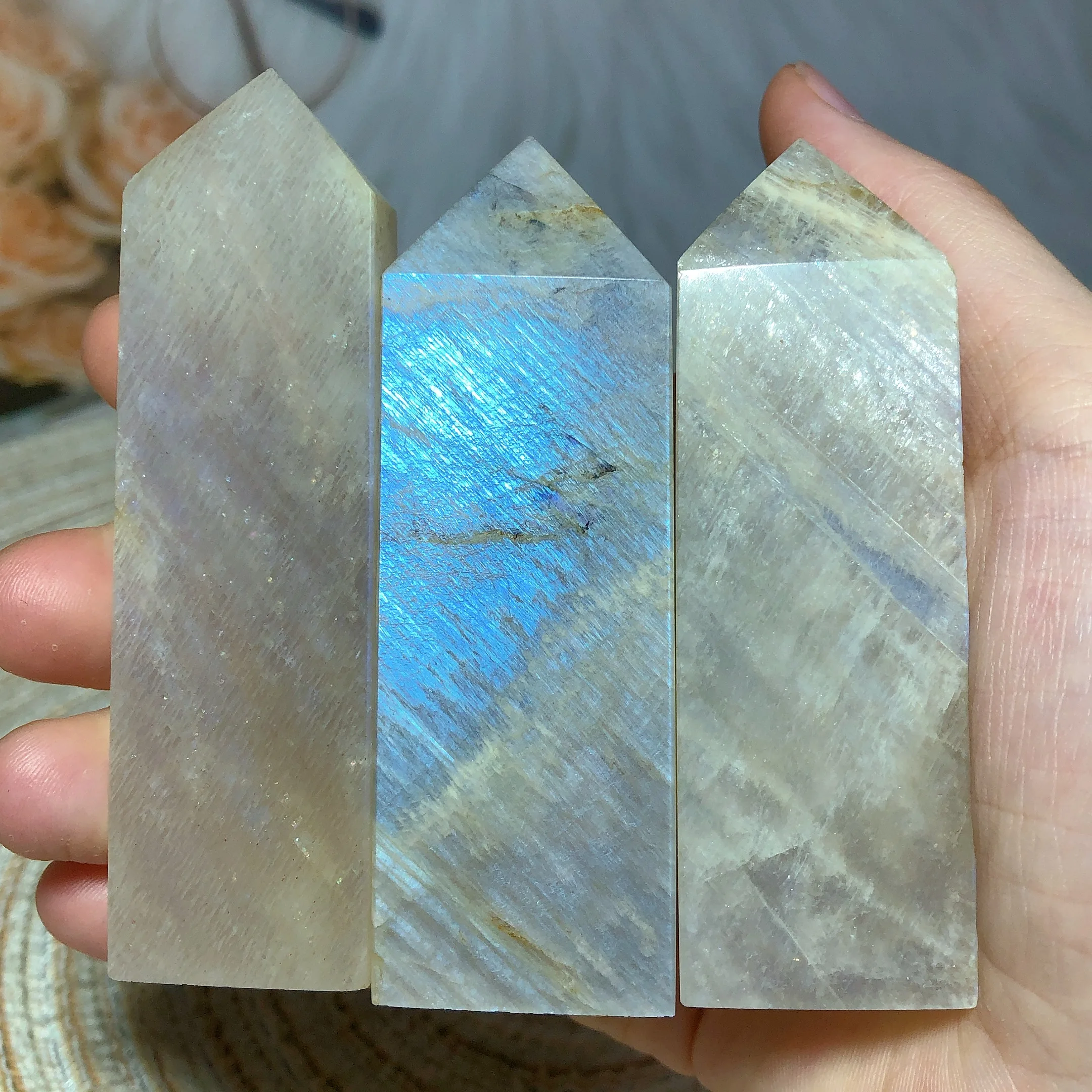 Natural-Crystal-Moonstone-Flash-Tower-Healing-High-Quality-Wholesale ...