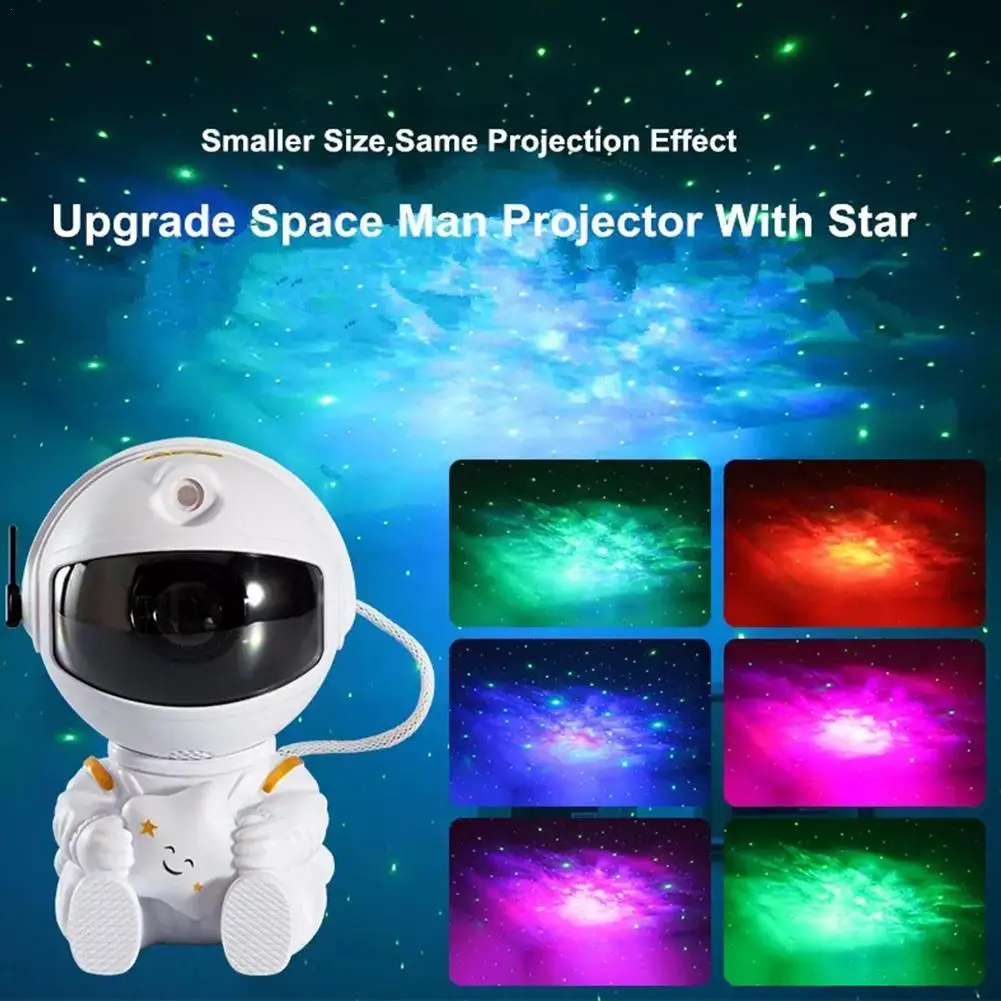 Astronaut Projector Starry Sky Galaxy Stars Projector Night Light LED ...