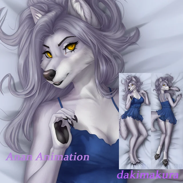 White Wolf Anthro Female