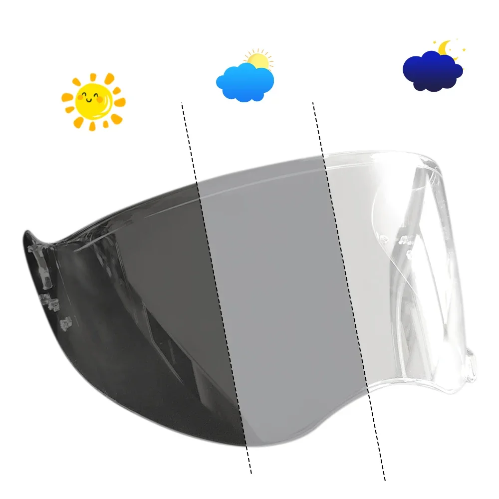 For SHOEI HORNET ADV Rally Helmet Photochromic Visor Anti-UV PC visor ...
