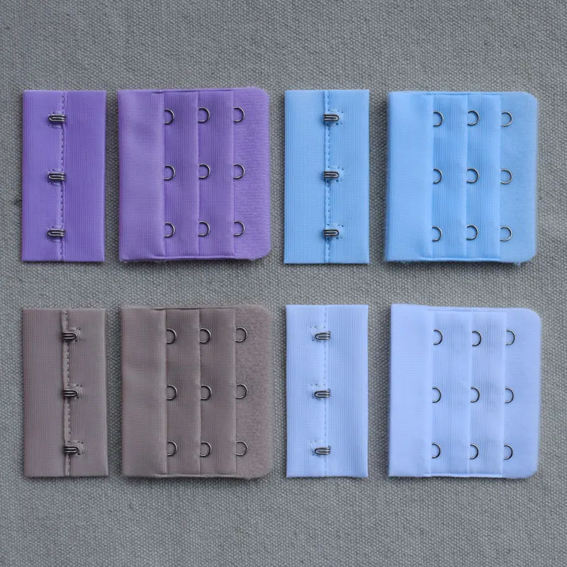 5.6cm 3 Row Bra Hook And Eye Extenders Strap Extension Adjustable Belt ...