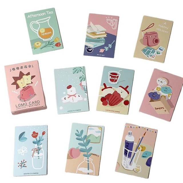 Vintage Tea Party Postcards