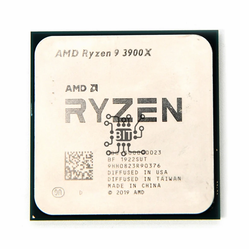 AMD Ryzen 9 3900X R9 3900X 3.8 GHz Twelve-Core 24-Thread CPU Processor ...