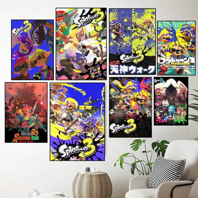 Game-Splatoon-3-POSTER-Prints-Wall-Painting-Bedroom-Living-Room-Wall ...