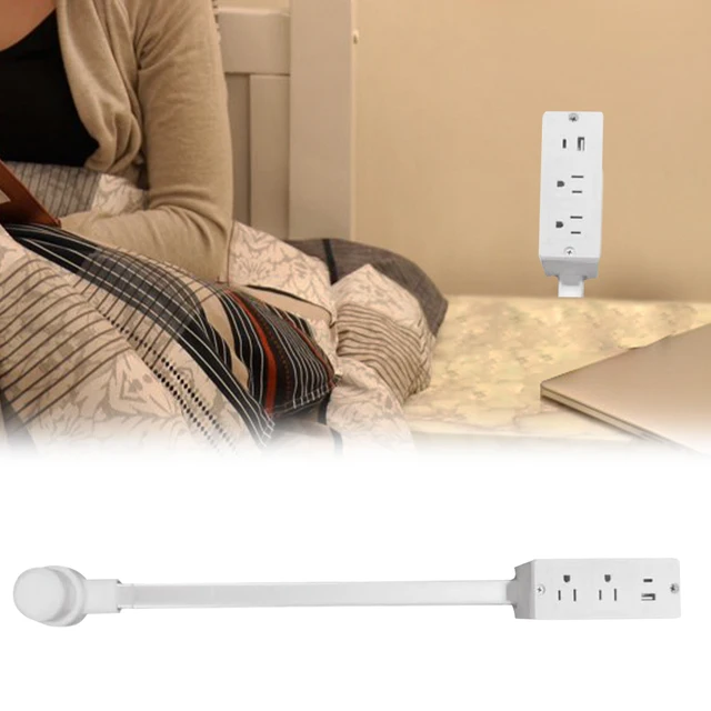 Power Strips Extendable Outlet Extender, Features USB-A, USB-C, And 2 ...