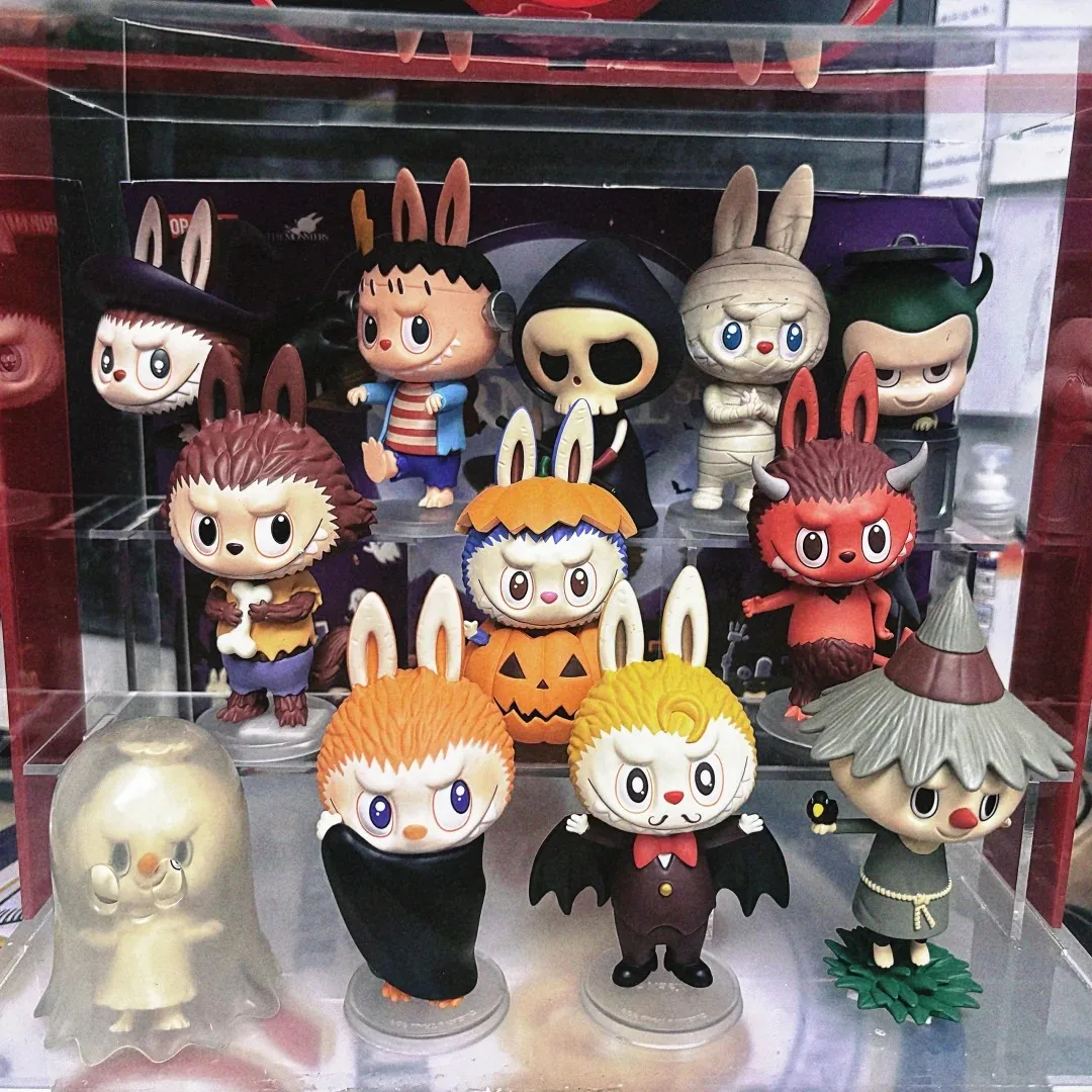 POP MART Labubu Halloween Monster Carnival Series Kawaii Blind Box Toys ...