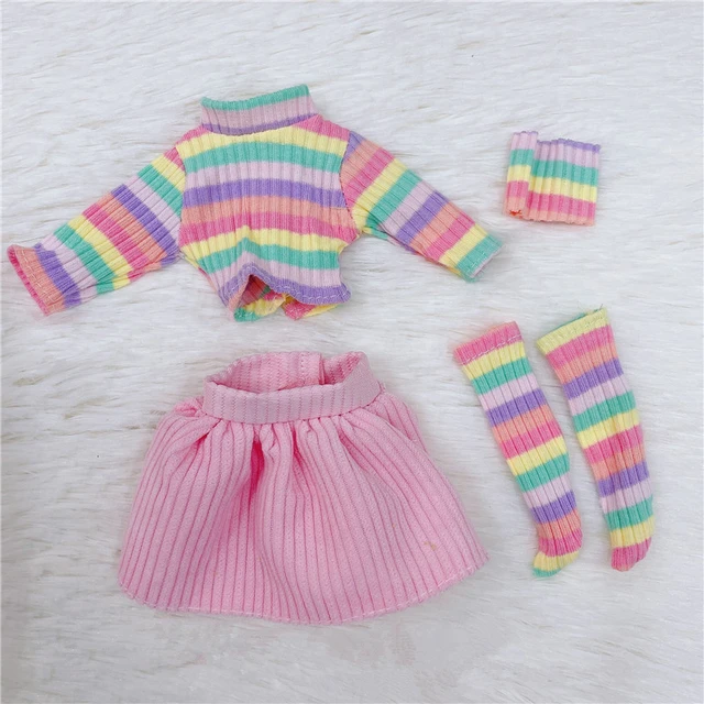 Clothes For 30cm 1/6 BJD Dolls Suit Girls DIY Dress Up Fashion Suit ...
