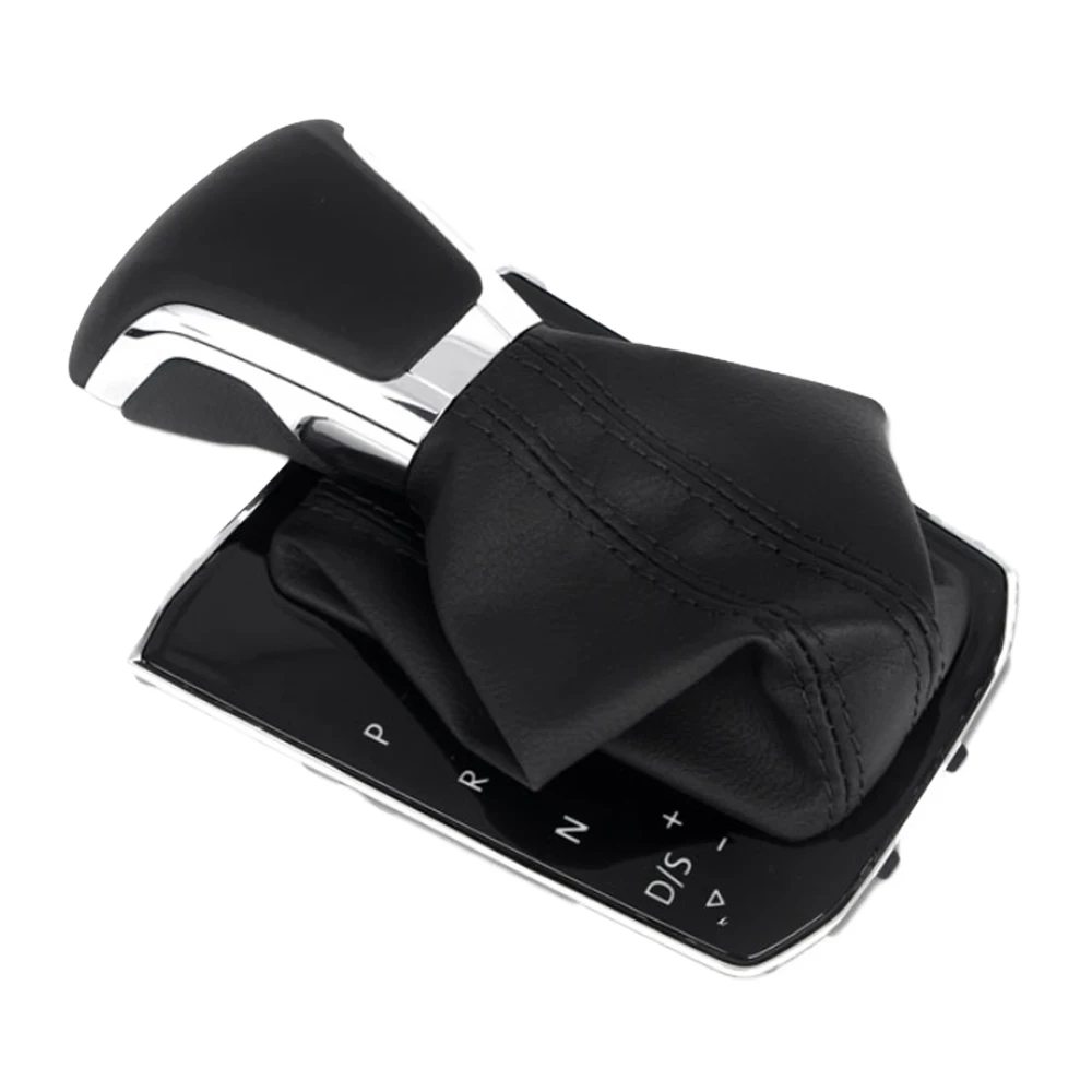 블랙 기어 시프트 노브 시프트 레버 헤드 노브 스위치, VW DSG 티구안 5N L 2017 2018 2019 5NG 713 ...