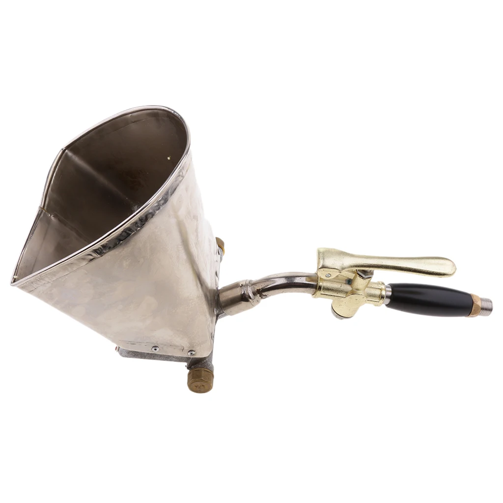 Mortar Sprayer Air Stucco Wall Ceiling Concrete Tool 28cm Brass 4-jets ...