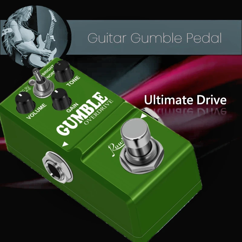 Rowin-Electric-Guitar-OverDrive-Pedal-Gumble-Dumble-Overload-Effects ...