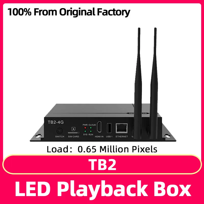 Novastar-TB2-Multimedia-Playback-Box-USB-Port-WiFi-Controller-HUB75-Full-Color-Module-LED ...