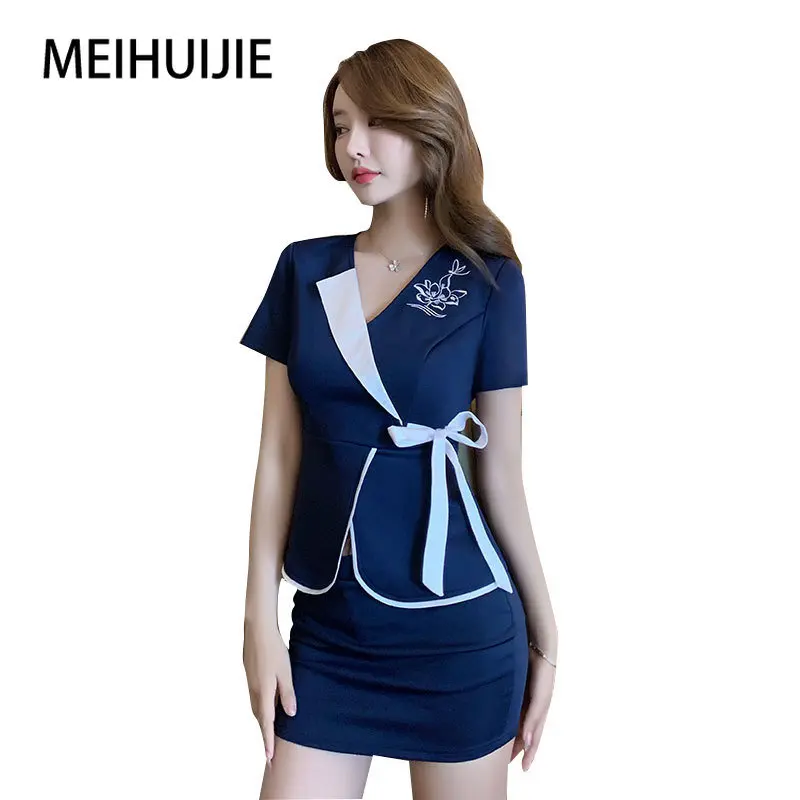 Summer-Nail-Technician-Work-Clothes-for-women-Beauty-Salon-Beautician ...