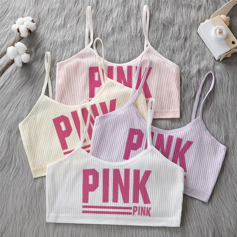 Sujetador para niña, Top corto para adolescentes, ropa interior ...