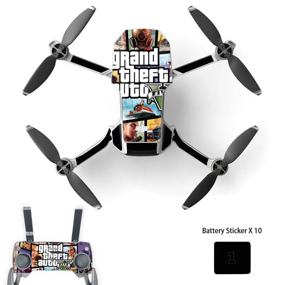 DJI-Mavic-Mini-1-Full-Body-Protective-Film-Stickers-Waterproof-Scratch ...
