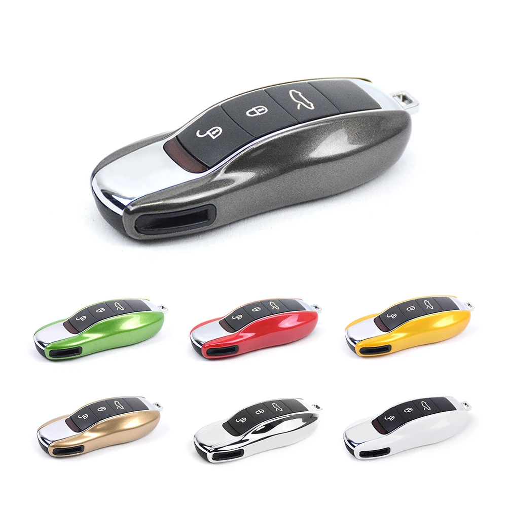 Car-Smart-Remote-Key-Case-Fob-Covers-Set-Shell-For-Porsche-Panamera ...