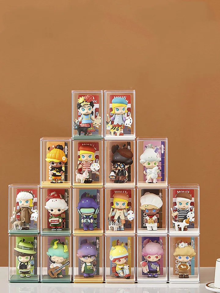 For Collectibles Acrylic Doll - Stackable Dustproof Collection Box With ...