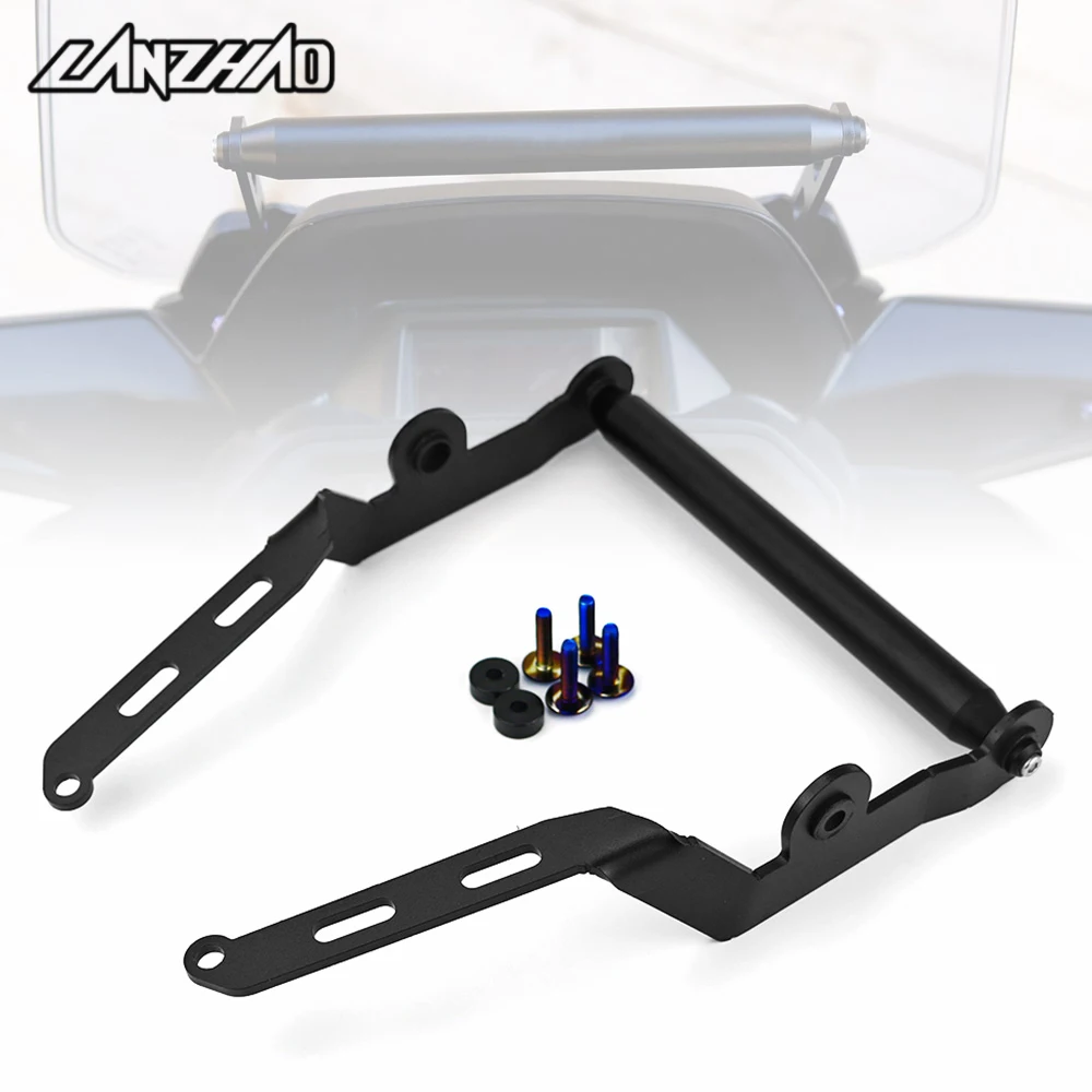 XMAX-Motorcycle-GPS-Navigation-Mounting-Bracket-Holder-Stand-Front ...