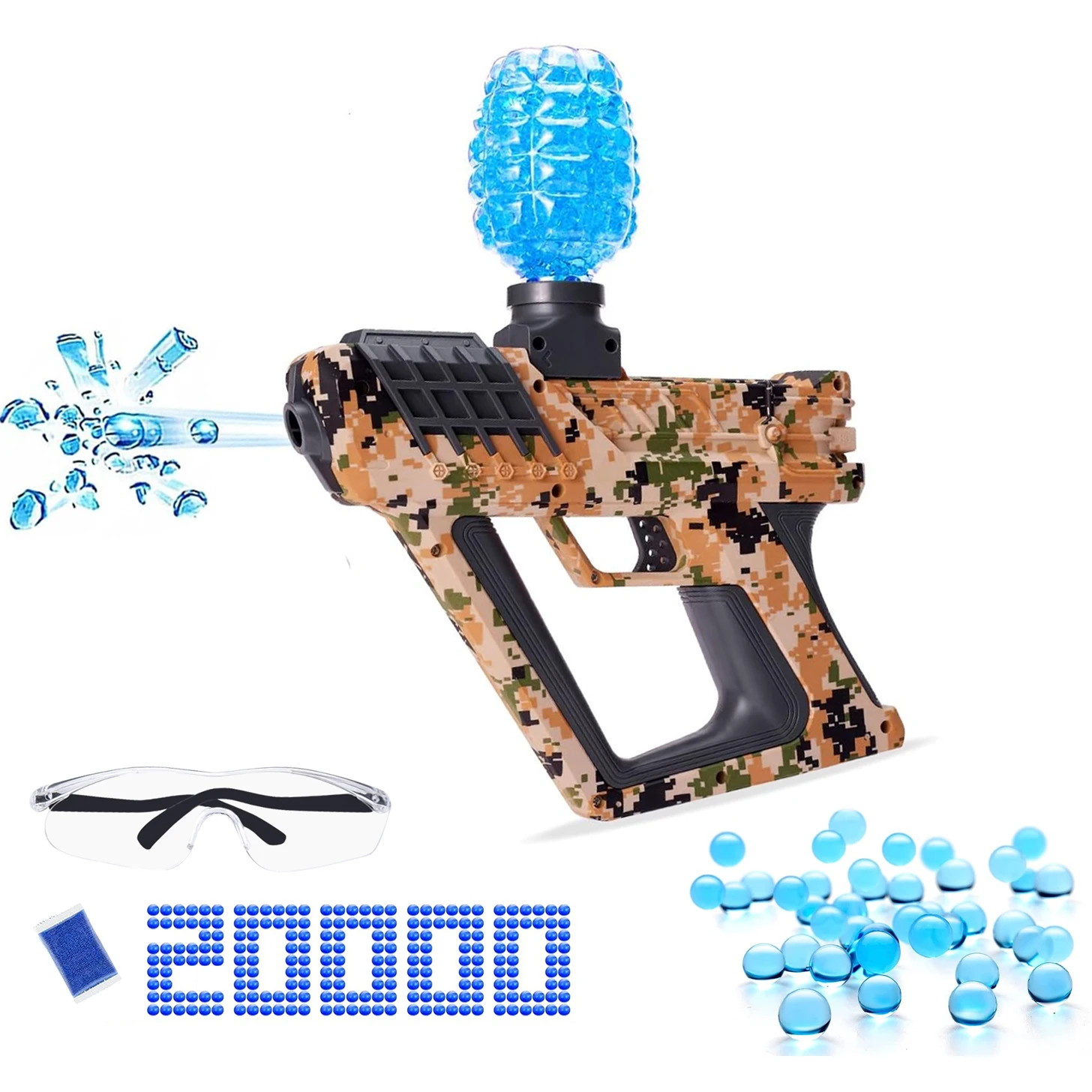 Automatic-Splatter-Ball-Gun-Gel-Water-Beads-Blaster-Electric-Splat-Gun ...