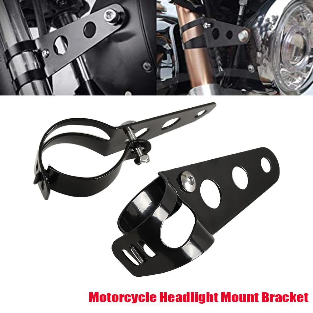Motorcycle Fog Light Bracket Motorcycle Auxiliary Headlight Support ...