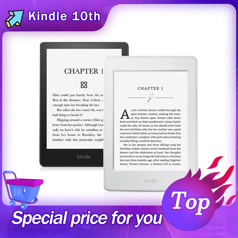 Kindle-10th-E-reader-with-Backlight-6-e-ink-Touch-Screen-e-reader ...