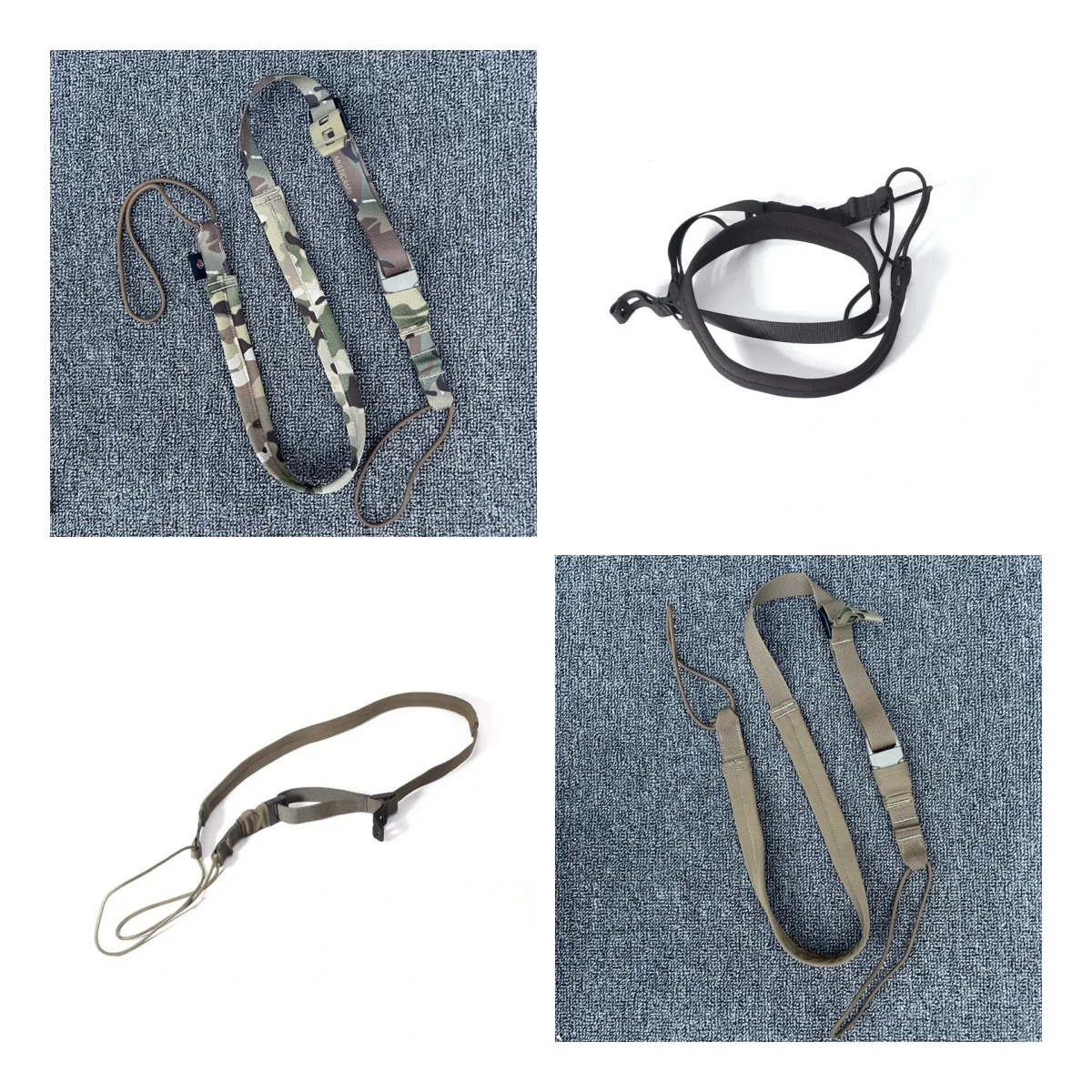 2 Colors Black and Orange Hunting Rifle Sling Gun Strap Camouflage Gun ...