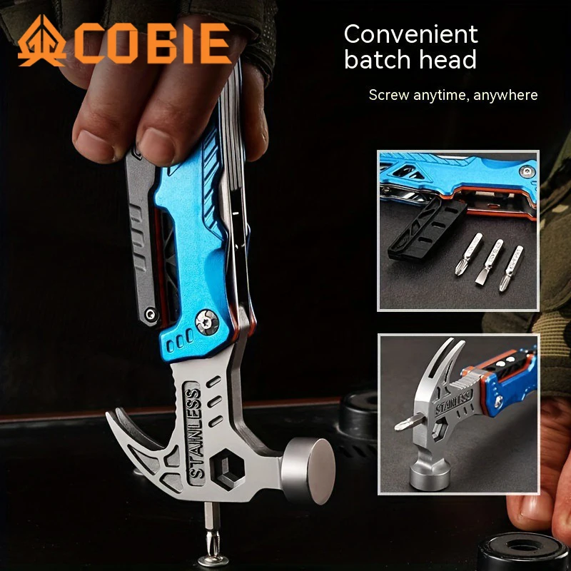 COBIE-Outdoor-multifunctional-spanner-hammer-pliers-carry-portable-self ...