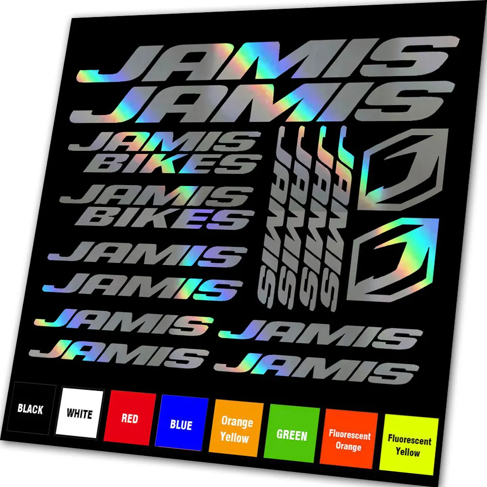 Set For JAMIS Bikes Decals, Stickers, Mtb. Cycling, Bmx, Car, Van ...