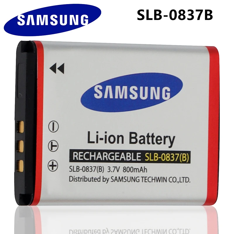 SLB 0837B SLB 0837(B) SLB0837B 카메라 배터리, 삼성 Digimax I6 PMP L50 L60 L80 ...